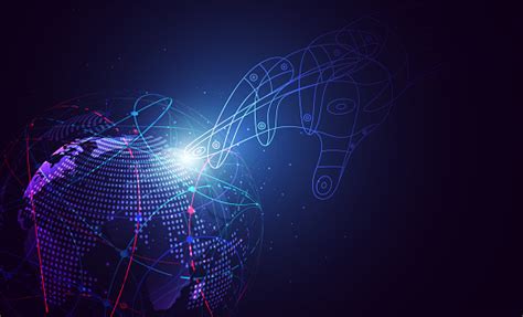 글로벌 네트워크 연결 글로벌 비즈니스의 세계지도 지점 및 라인 구성 개념 벡터 일러스트레이션 3차원 형태에 대한 스톡 벡터 아트