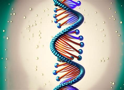 Estructura Del Adn Foto Premium