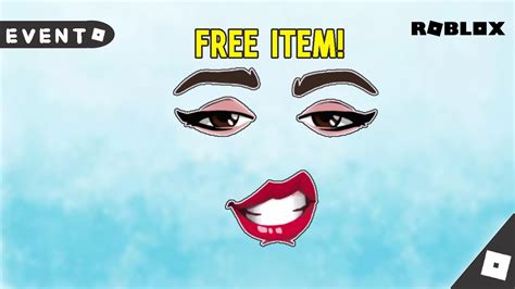 Event How To Get The Red Lip Face Roblox Tate Mcrae Concert