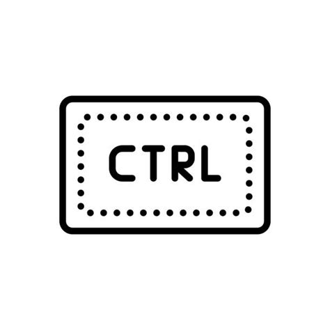 Ctrl Key Stock Vectors Istock