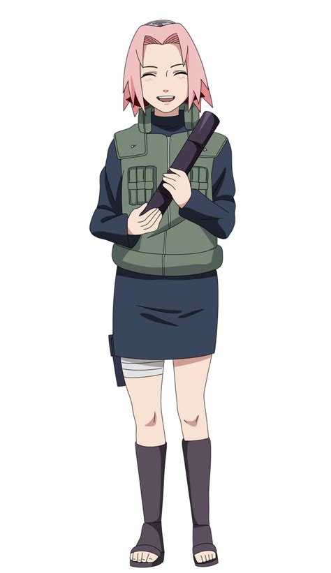 Sakura Haruno Chunin Render By Arisusenpai On Deviantart
