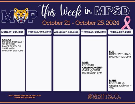 This Week In Mpsd Moss Point School District