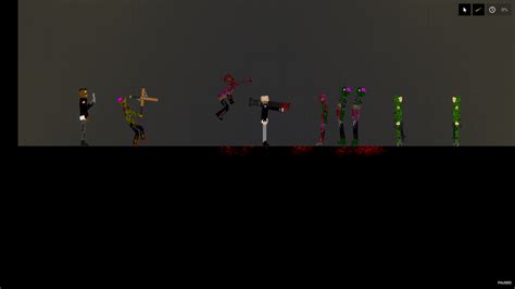 Скачать People Playground Zombierp мод Неигровые персонажи Npc