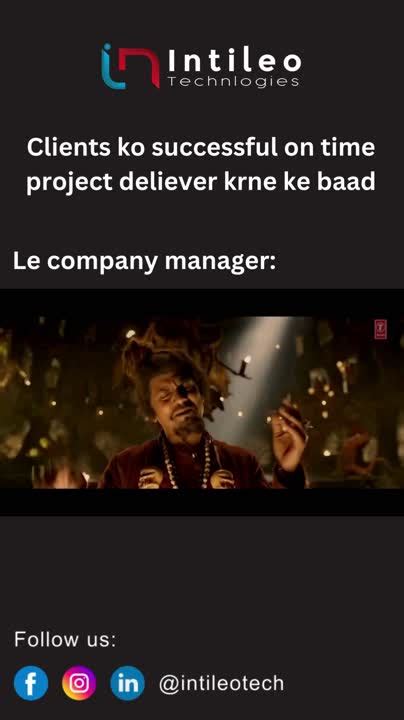 Video Intileo Technologies Llp On Linkedin Officememe Officereels