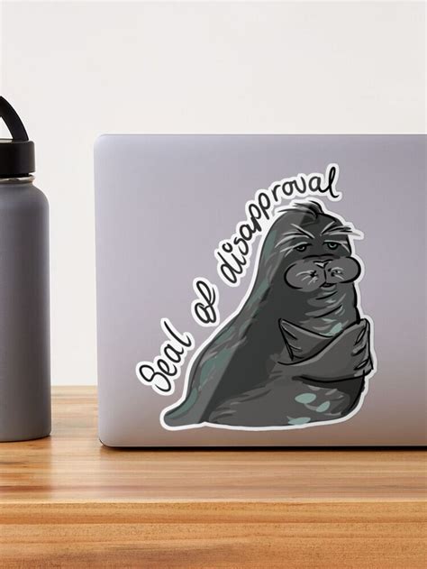 Grumpy Seal Rredbubble