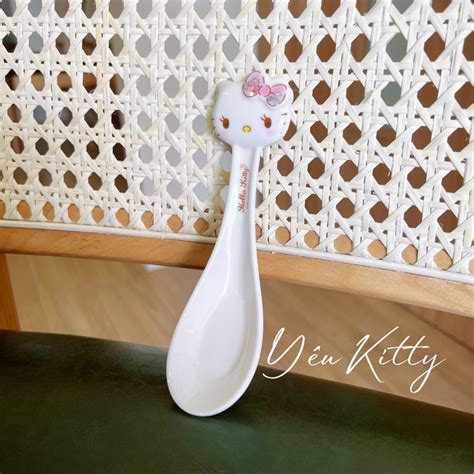 Hello Kitty Spoon Genuine Product Shopee Singapore