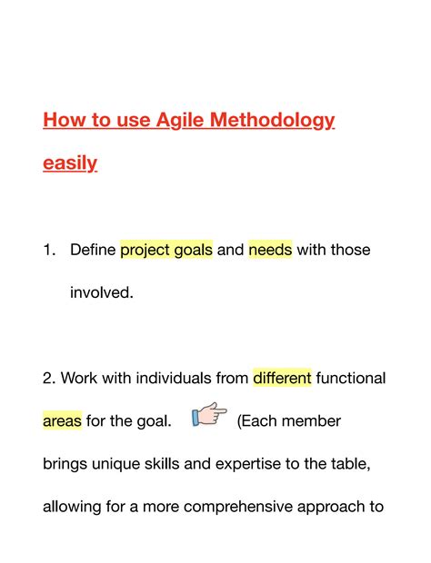 SOLUTION Easy Way To Use And Understand Agile Methodology Studypool