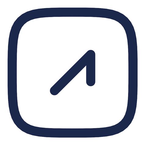 Square Arrow Right Up Vector Svg Icon Svg Repo