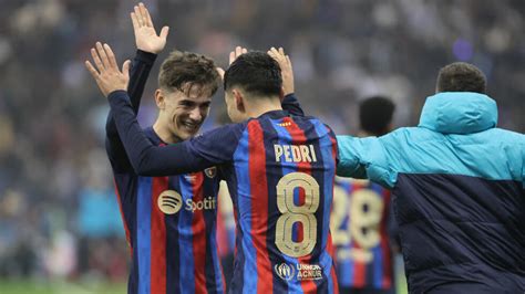 Le Barça surclasse le Real et remporte la 14e Supercoupe d Espagne de