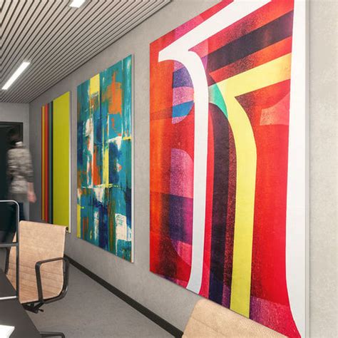 壁取り付け式消音パネル Knauf Ceiling Solutions アルミニウム 布製 四角形