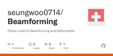 Github Seungwoo0714beamforming Python Code For Beamforming And