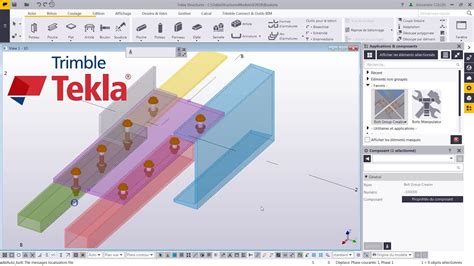 Tip Tekla Structures Bolts Tools Youtube