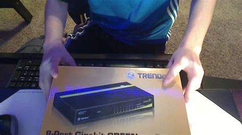 Trendnet Port Gigabit Ethernet Switch Unboxing YouTube