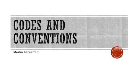 Ppt Codes And Conventions Powerpoint Presentation Free Download Id Ppt Codes And Conventions Powerpoint Presentation Free Download Id