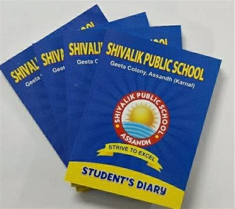 Perfect Bound Soft Cover School Diary Size B5 At ₹ 45 Piece In New Delhi Id 20860692633