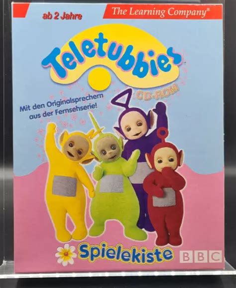 Teletubbies Games Box Ibm Pc Cd Rom Game Big Box The Learning Company