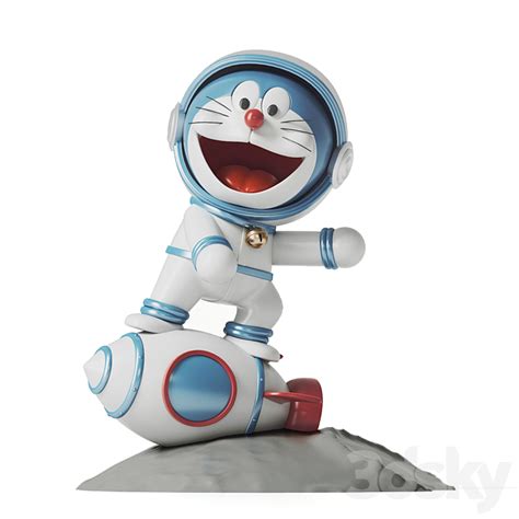 Doraemon 3d Model 3dsky Decor Helper