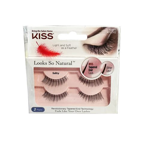 Kiss Looks So Natural False Lashes Duo Sultry 62011 Beauty Outlet