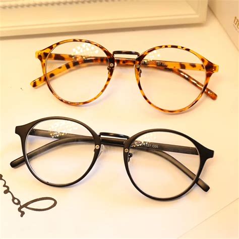 Dressuup Cute Style Vintage Glasses Women Glasses Frame Round