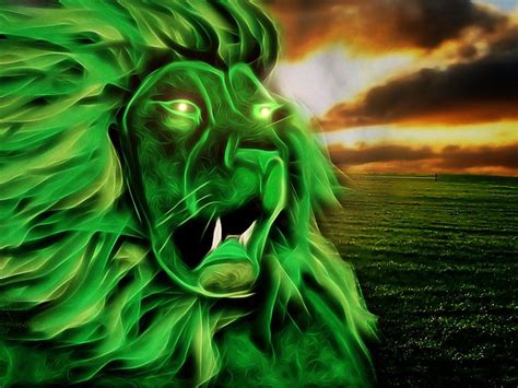 Green Lion Wallpapers 4k Hd Green Lion Backgrounds On Wallpaperbat
