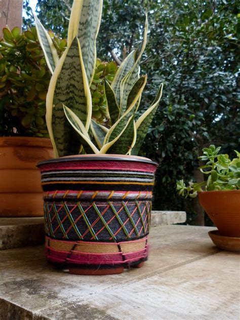 Decorating Plastic Pots