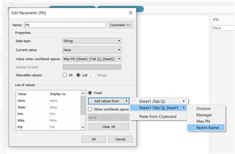 Applying Lod Calculation To Parameter And Header