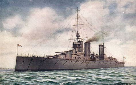 Raphael Tuck British Navy Hms Princess Royal Battle Cruiser Oilette C