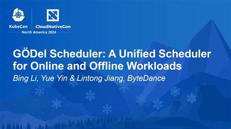 Mantis Next Gen Iac On Linkedin GÖdel Scheduler A Unified Scheduler