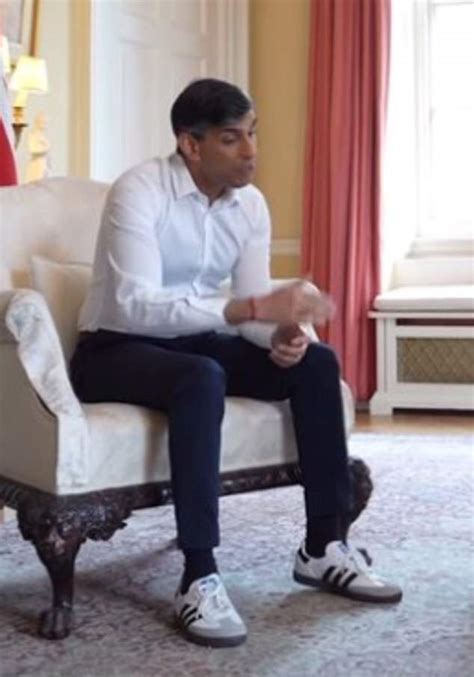 Rishi Sunak Roasted After Wearing Adidas Sambas To Try And Appear