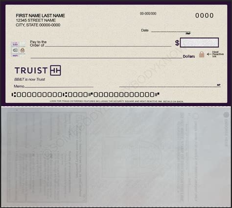 TRUIST Personal Check Credit Card App Personal Checks Netflix