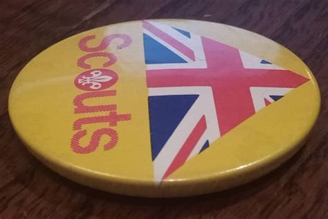 British Scout Badge Gem