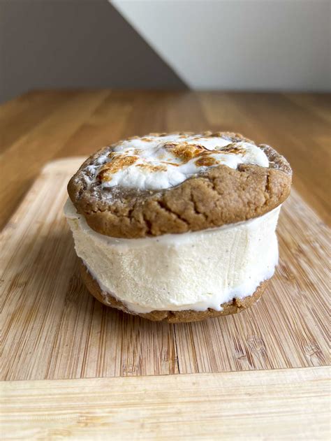 Fluffer Nutter Sourdough Cookie Ice Cream Sandwiches Jeshas
