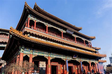 Yonghe Temple Attractions In Beijing China
