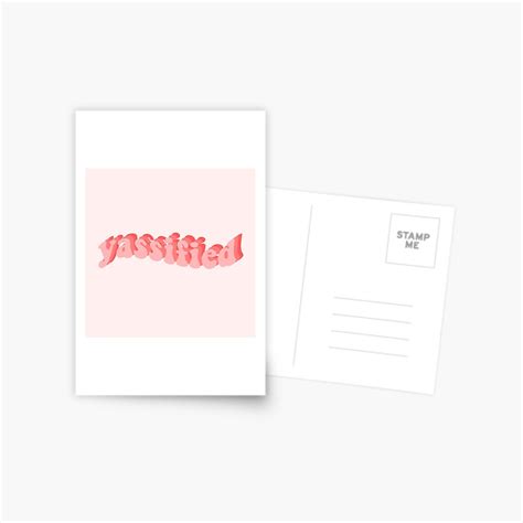 Yassified Yassification Yassify Yassified Bimbo Tiktok Pink Cute Gay