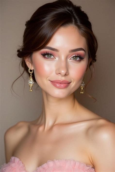 12 Soft Pink Bridal Makeup Looks To Glow On Your Wedding Day