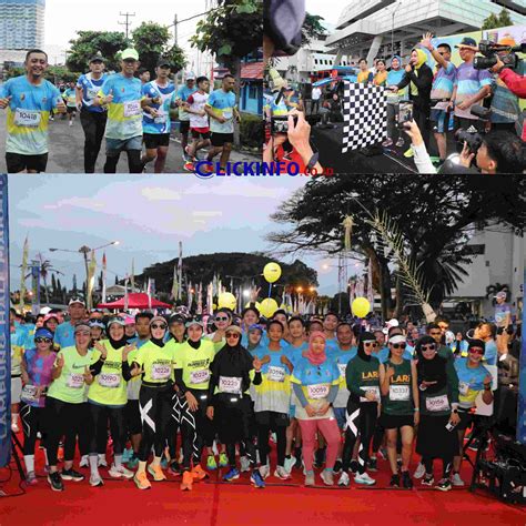 Lampung Half Marathon Tahun Yang Di Gelar Sekdaprov Lampung Clickinfo Co Id