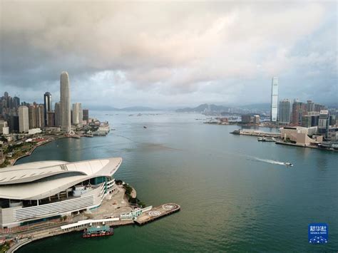 航拍回归以来香港的大型建筑