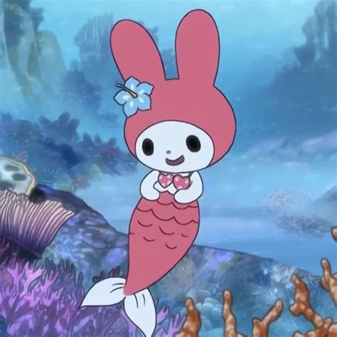 인어 마이멜로디 1 헬로키티 카와이 그림 귀여운 그림