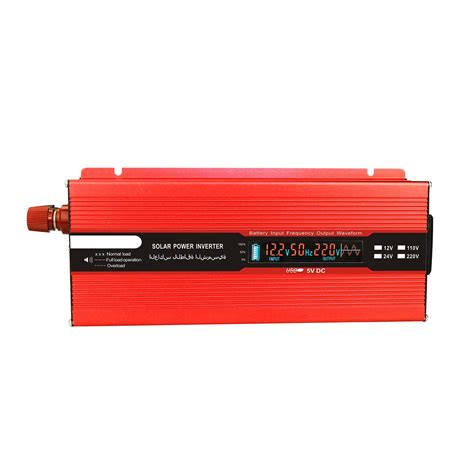 Convertidor De Voltaje 2000w 4000w 12v 240v Inversor Inversor De