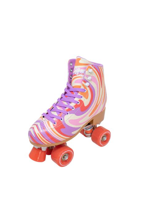 Swirl Roller Skates Cosmic Skates Retro Betty