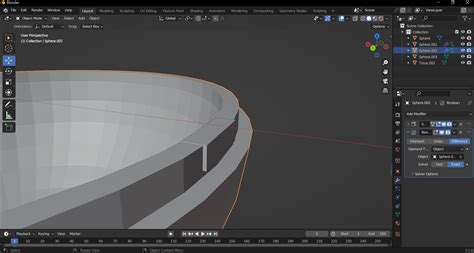I Cant Get The Boolean Modifier To Work Properly What Am I Doing