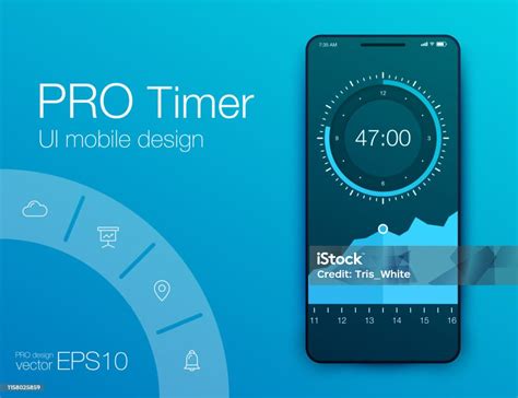 피트니스 응용 프로그램 ui ux 디자인 웹 요소가 있는 ui 디자인 개념 디자인에 대한 스톡 벡터 아트 및 기타 이미지