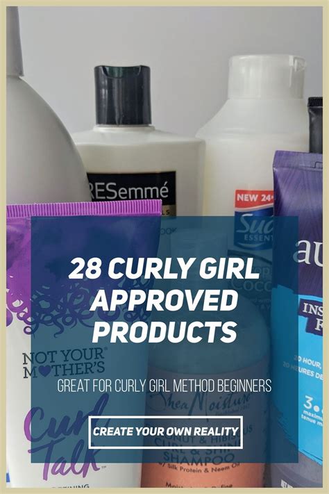 28 Curly Girl Approved Products For Beginners 2025 Create Your Own