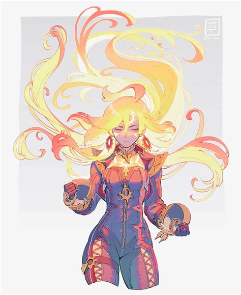 Mavuika Genshin Impact Drawn By Velkia Danbooru