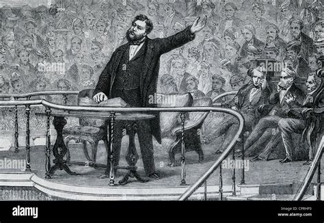 Charles Spurgeon 1834 1892 Preaching At The South London Baptist
