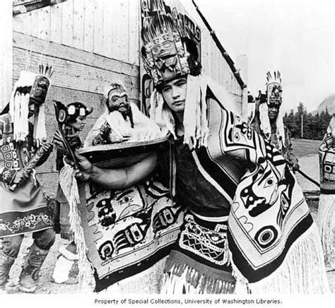 Chilkat Dancers Haines Ca 1955 Alaska Indigenous North