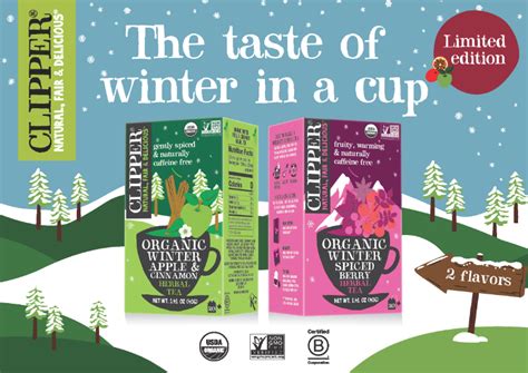 Clipper Teas Launches First Seasonal Varieties In US Tea Coffee