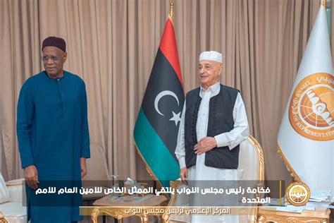 وكالة الأنباء الليبية رئيس مجلس النواب يبحث مع المبعوث الاممي