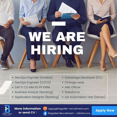 Brigadier Recruitment บน Linkedin งานใหม่ สมัครงาน Itjob Jobs