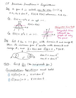Calculus Cheat Sheet All Limits Definitions Precise Definition We Say Lim X A F X L If Studocu